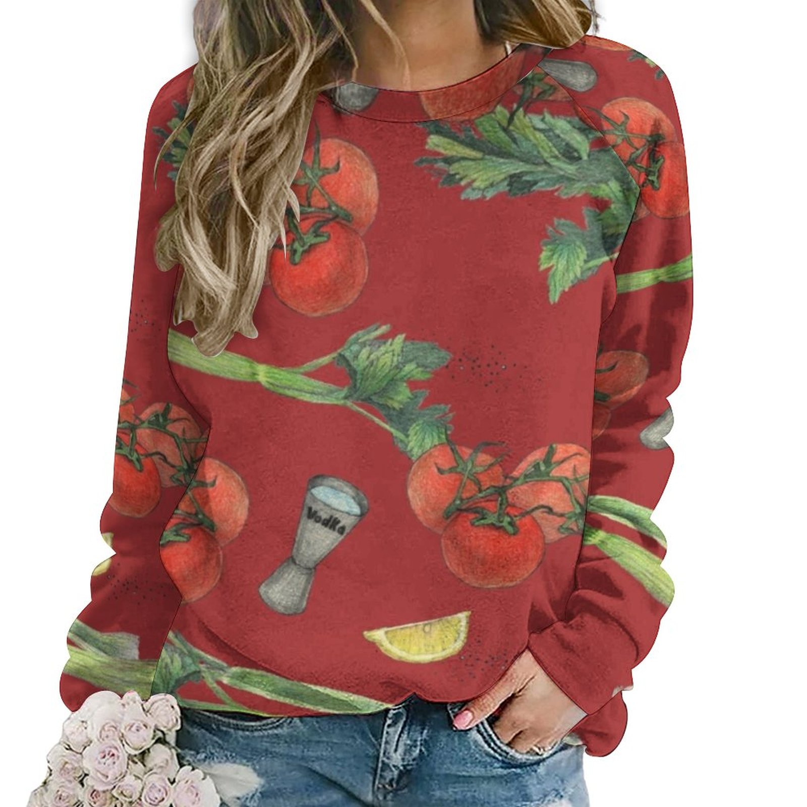 Bloody Mary Recipe Hooded Sweatshirt Men And Women Print Pullovers ...