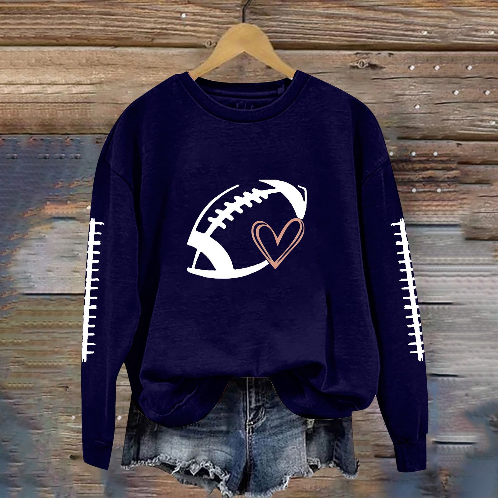 Bloody Print Loose Hooded Long Sleeve Sweatshirt Top, Looped Pile ...