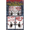 Bloody Window Posters - 2Pcs - Walmart.com