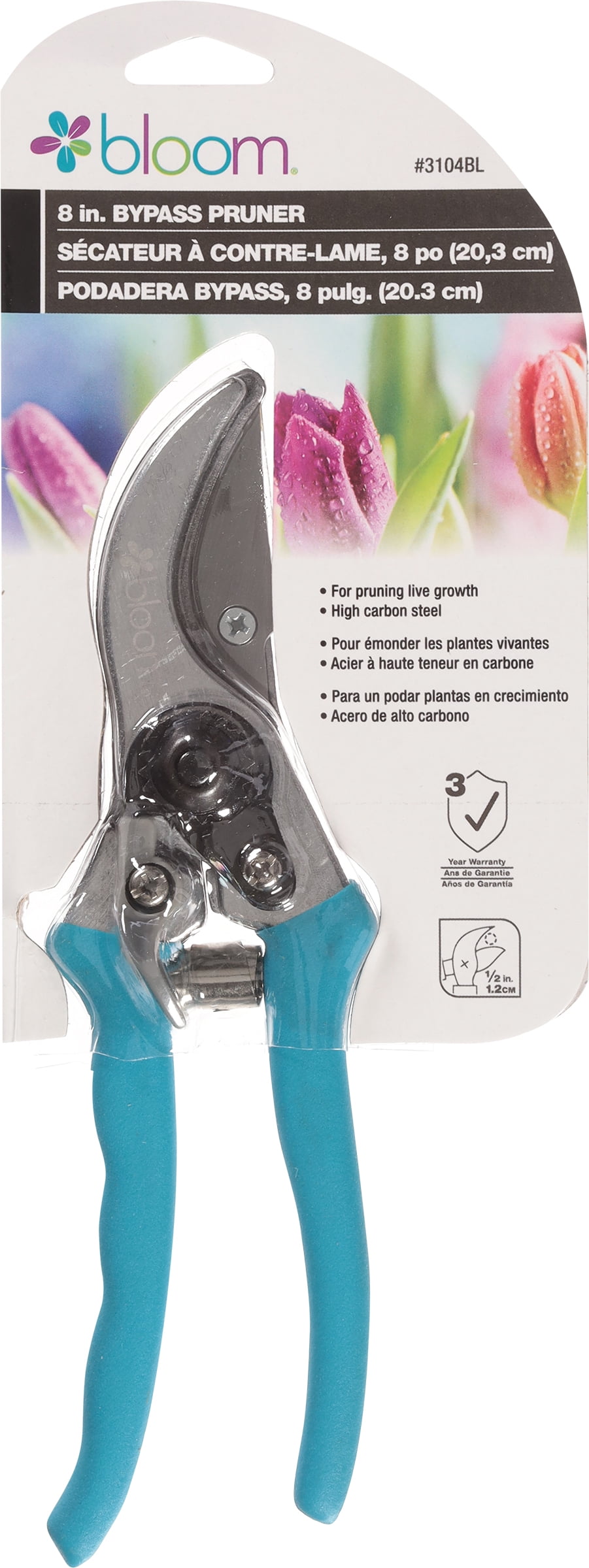 Bond Bloom Bypass Pruner 8in 100515365 - Walmart.com