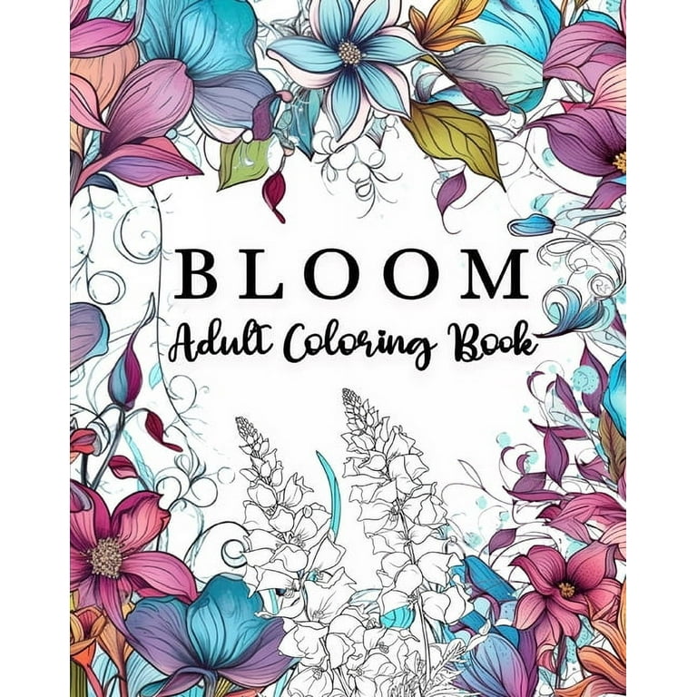 coloring book bloom