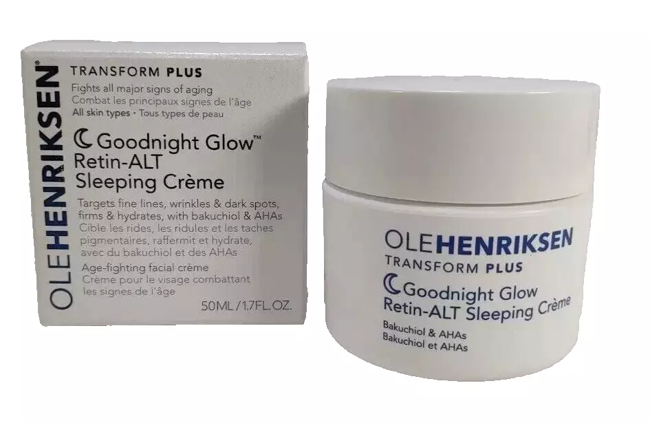 Bloom Beauty OLEHENRIKSEN Goodnight Glow Retin-ALT Sleeping Cream Full ...