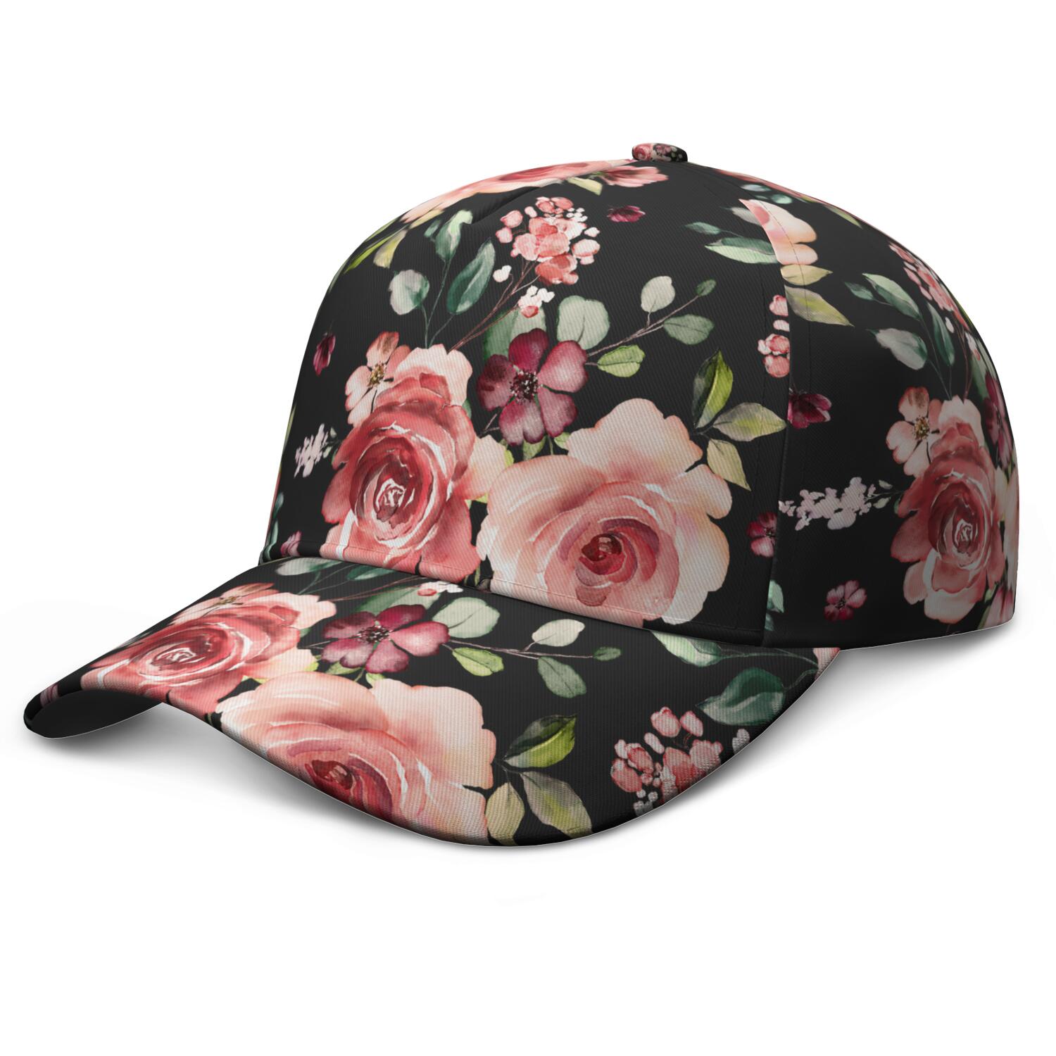 Bloom Blossom Baseball Cap – Floral Botanical Dad Hat Featuring ...