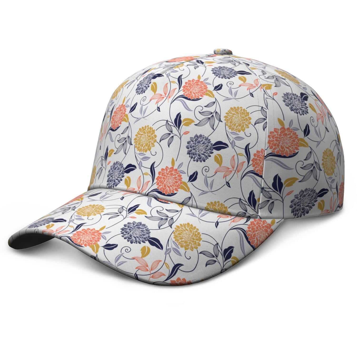 Bloom Blossom Baseball Cap – Floral Botanical Dad Hat Featuring ...
