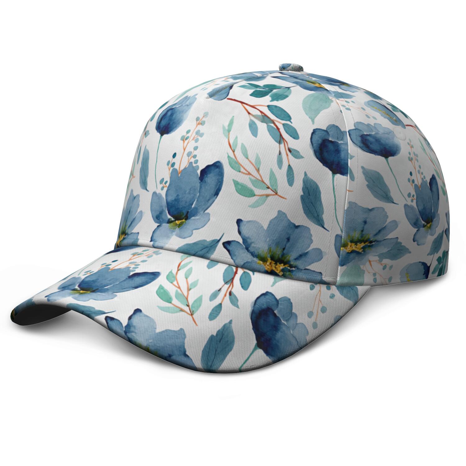 Bloom Blossom Baseball Cap – Floral Botanical Dad Hat Featuring ...