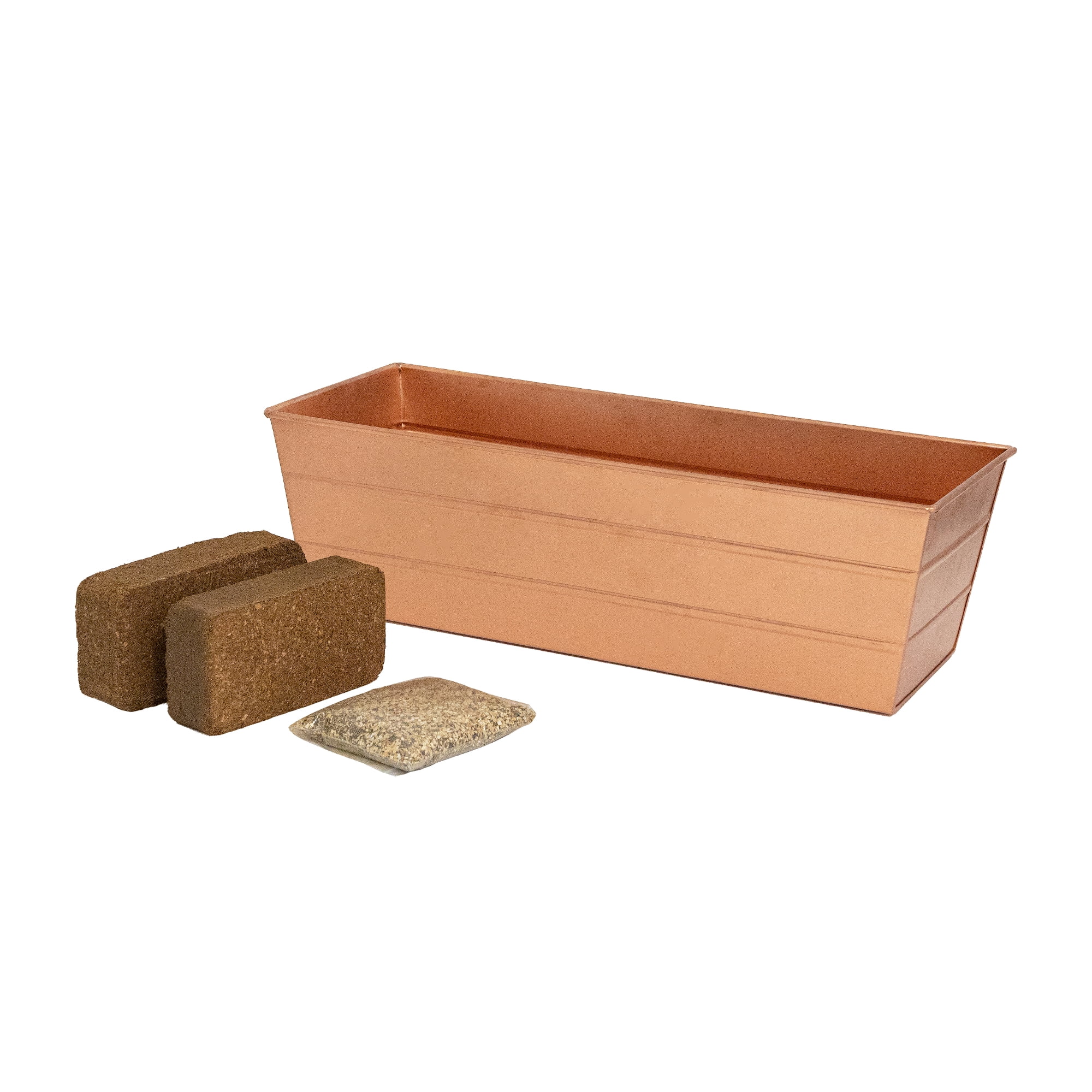 Bloom Box Garden Growing Kit, Medium Copper - Walmart.com