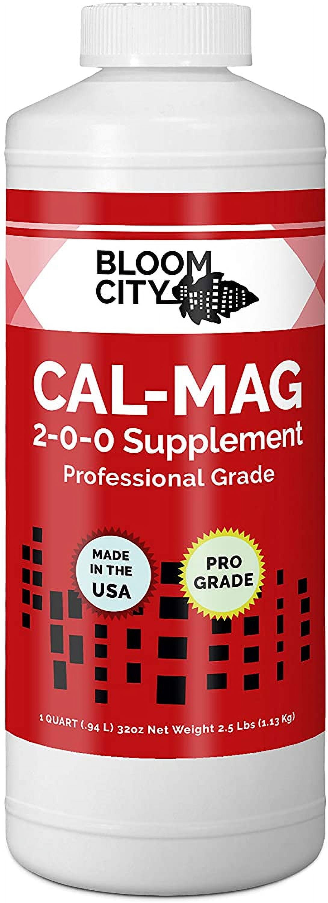 Bloom City Cal-Mag Growing Fertilizer, 32 oz - Walmart.com