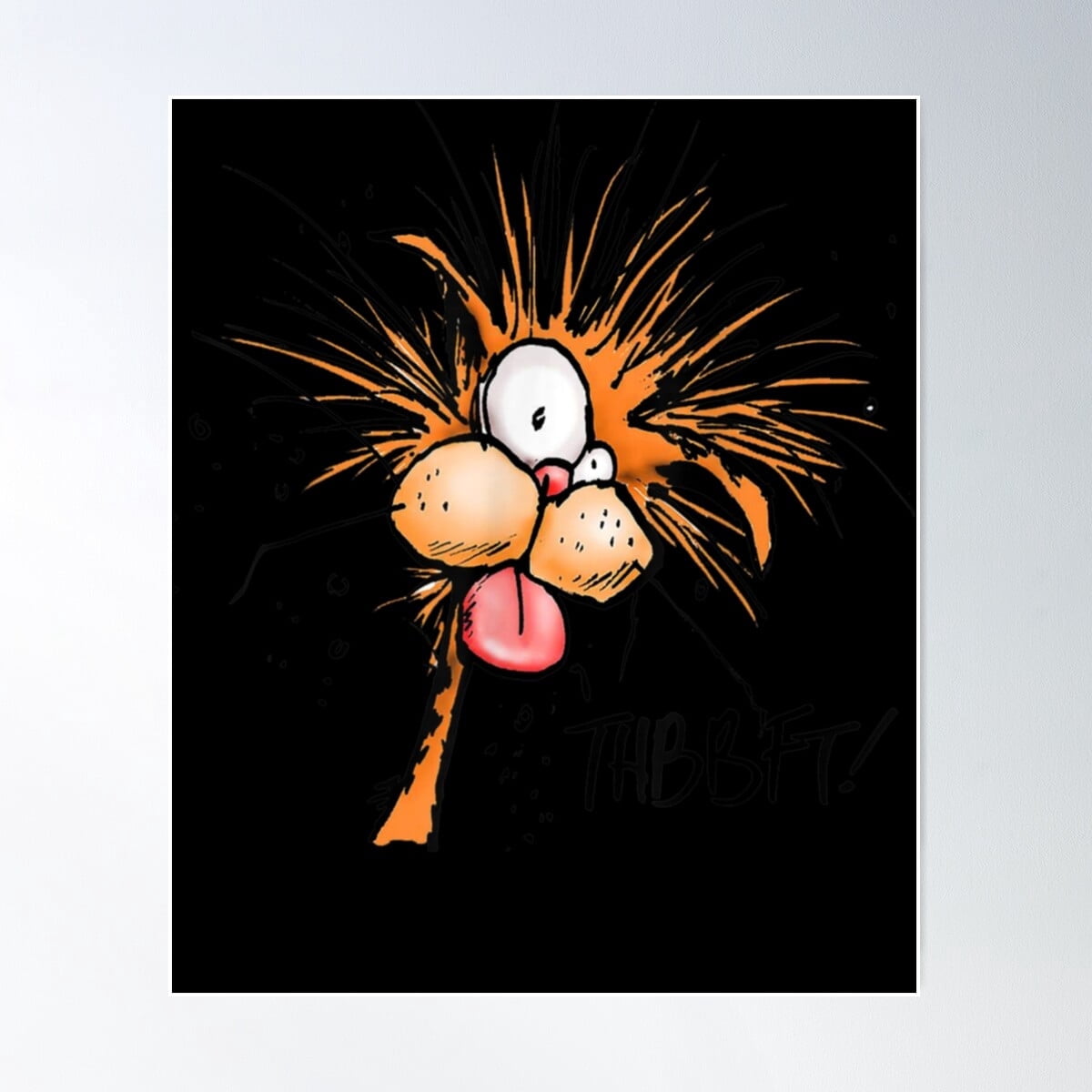 Bloom County Bill The Cat Funny Cartoon Poster Wall Art Modern Wall ...