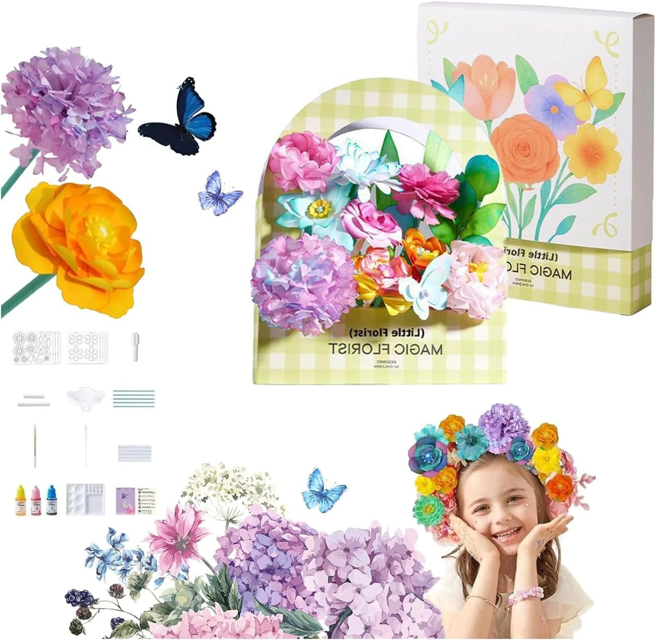 Bloom Joy Magic Petal Flower Kit,Bloom Joy Magic Petal Flower Kit,DIY ...