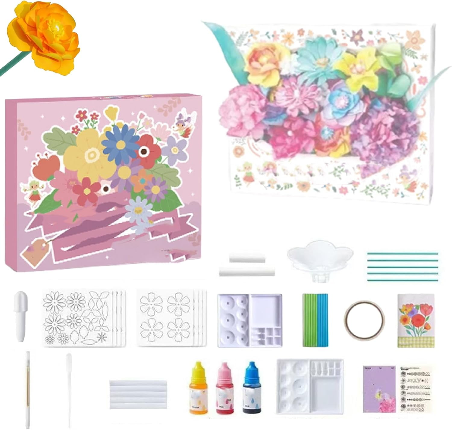 Bloom Joy Magic Petal Flower Kit, BloomJoy Magic Petal Flower Art Kit ...