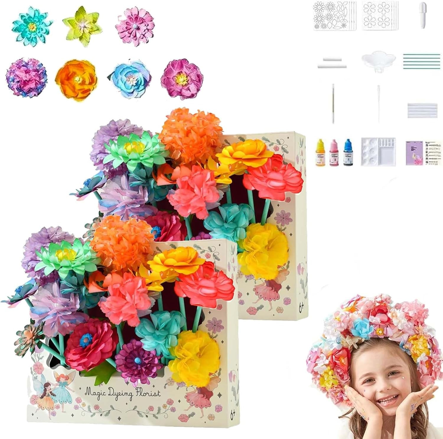 Bloom Joy Magic Petal Flower Kit, BloomJoy Magic Petal Flower Art Kit ...