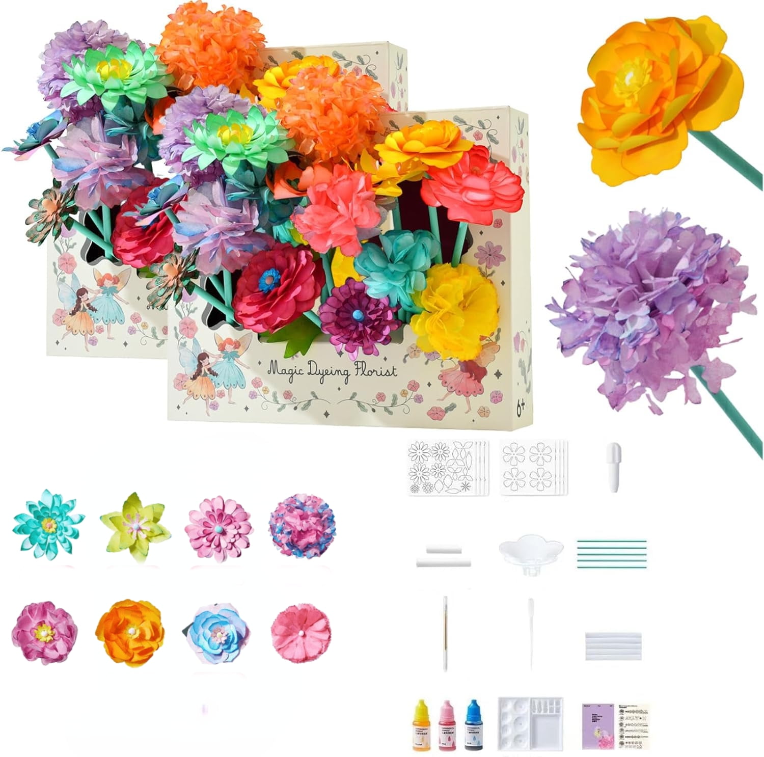 Bloom Joy Magic Petal Flower Kit, BloomJoy Magic Petal Flower Art Kit ...