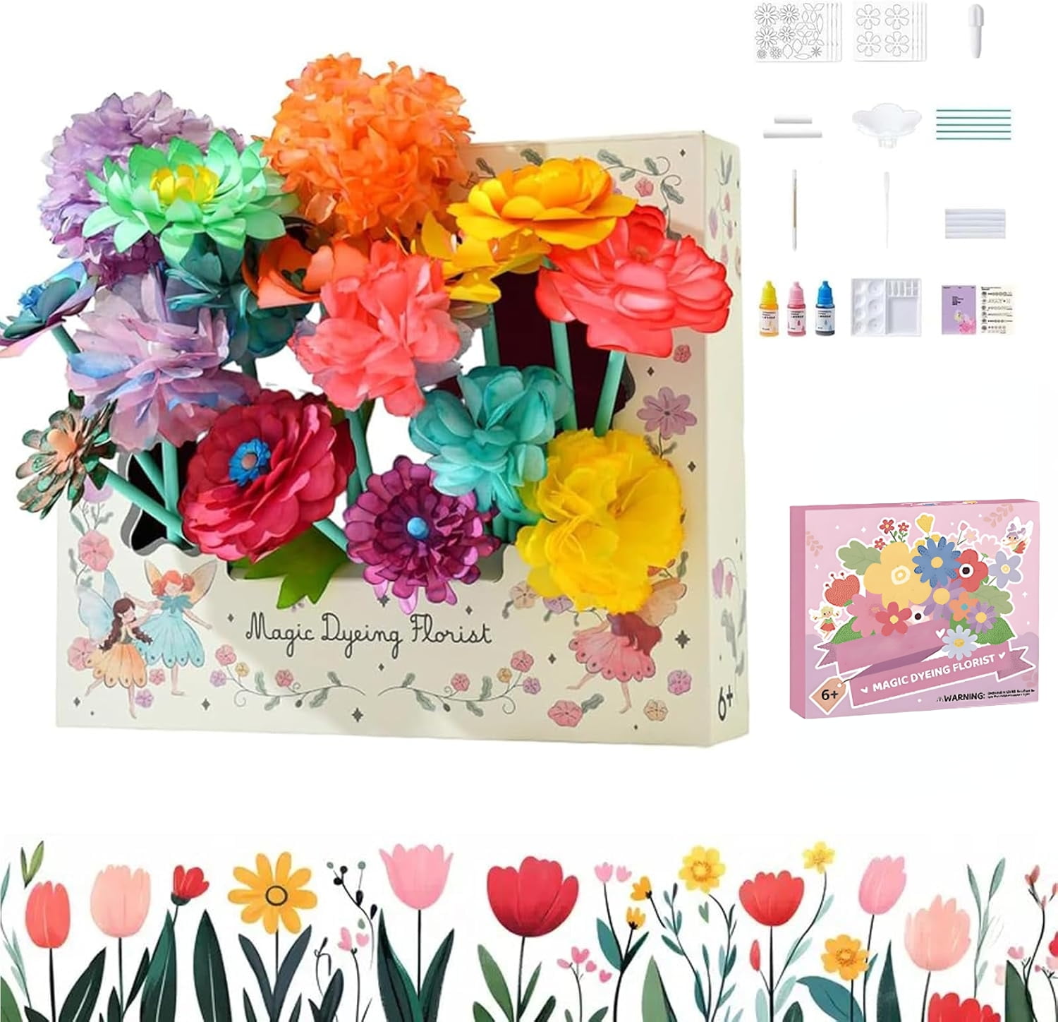 Bloom Joy Magic Petal Flower Kit, Bloomjoy Magic Petal Flower Art Kit, Fantasy Art-Magical ...