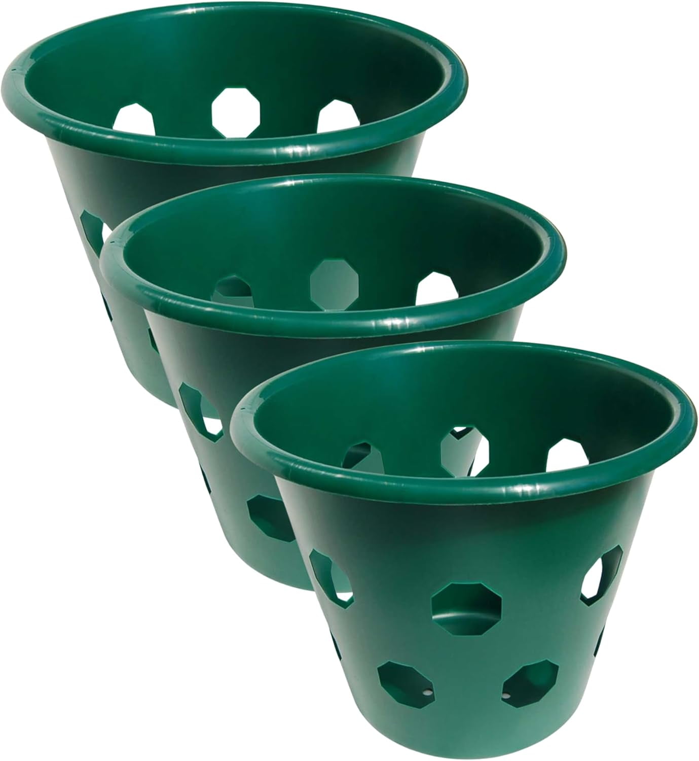 Bloom Master Hanging Baskets - 3 Gallon (3 Pack) - Hanging Planters for ...