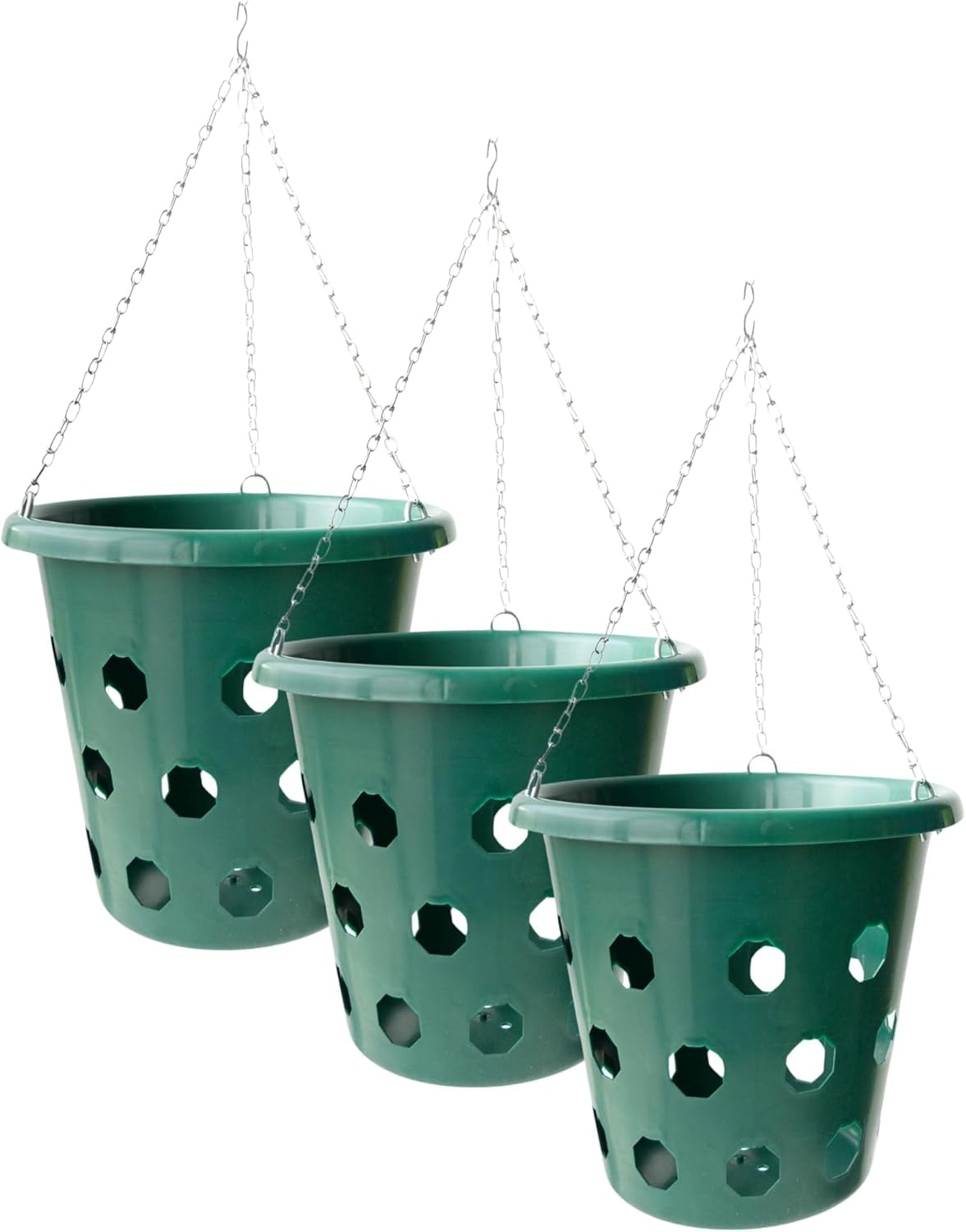 Bloom Master Hanging Baskets - 6 Gallon (3 Pack) - Large Hanging ...