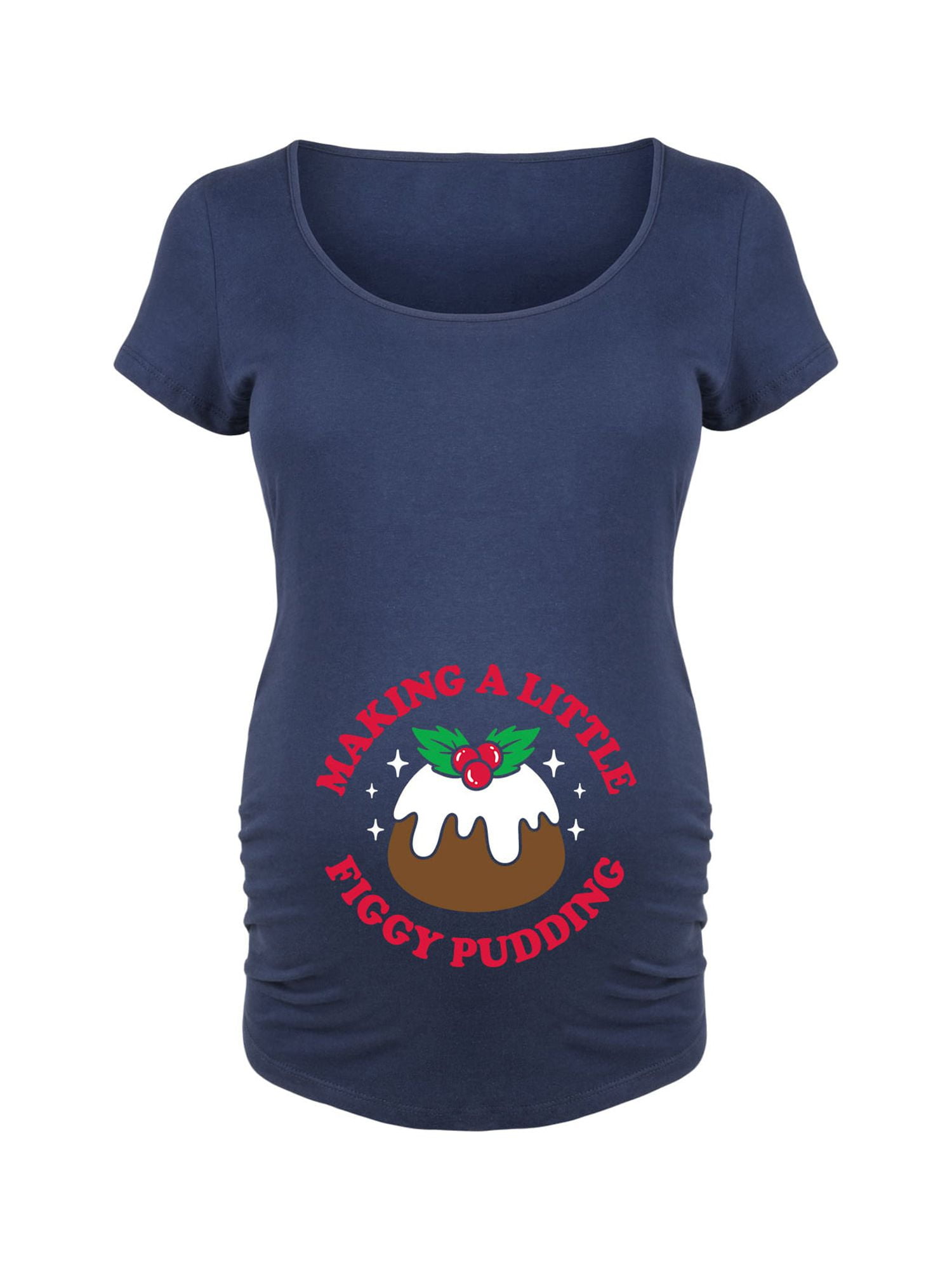 Bloom Maternity - Making A Little Figgy Pudding - Maternity Scoop Neck ...