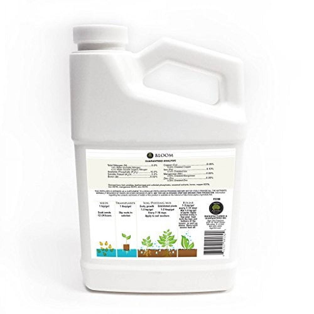 Bloom Natural Based Liquid Fertilizer, 2.5-Gallon - Walmart.com
