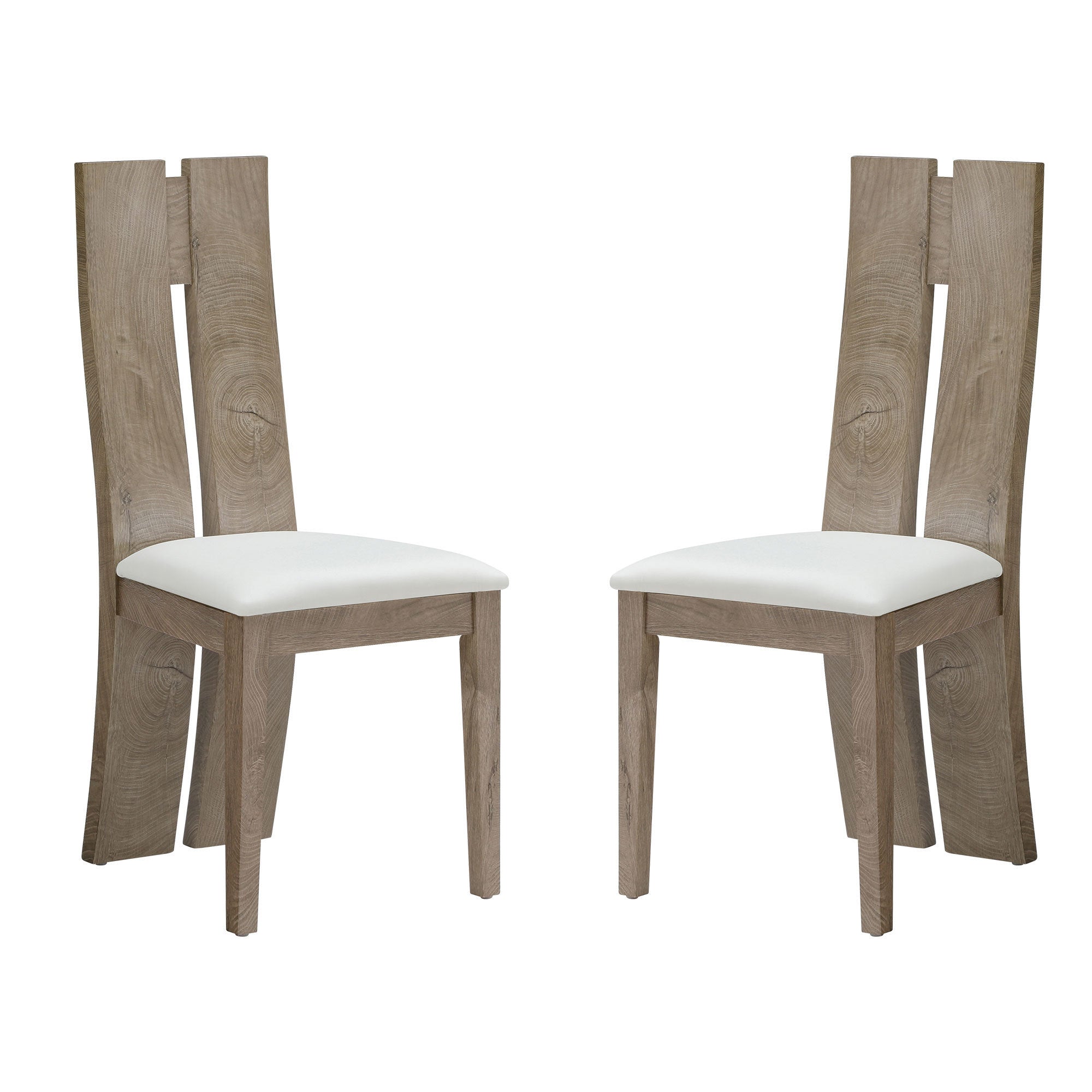 Bloom PU Dining Chairs (Set of 2) - Walmart.com