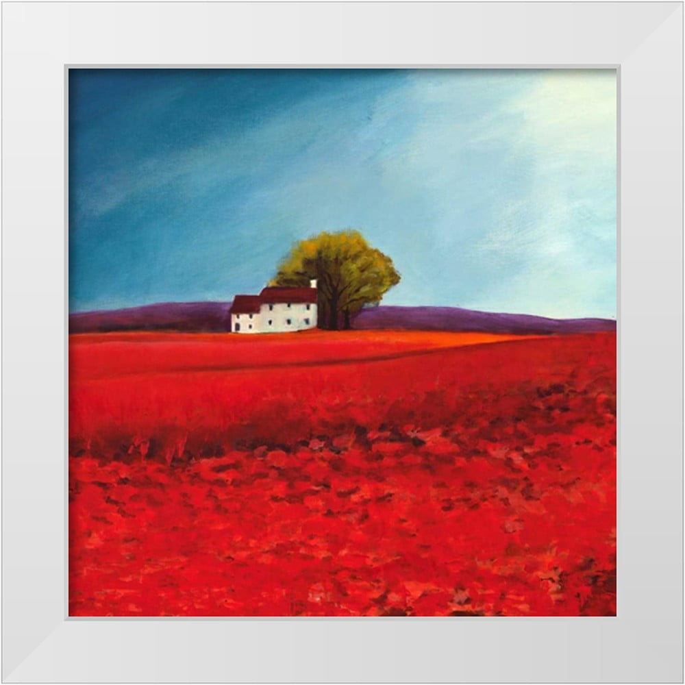 Bloom, Philip 26x26 White Modern Wood Framed Museum Art Print Titled ...