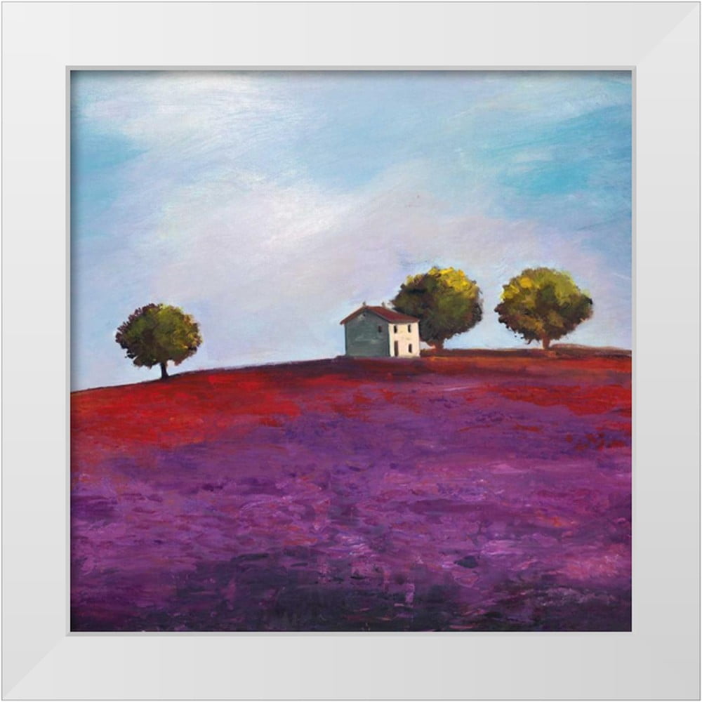 Bloom, Philip 26x26 White Modern Wood Framed Museum Art Print Titled ...