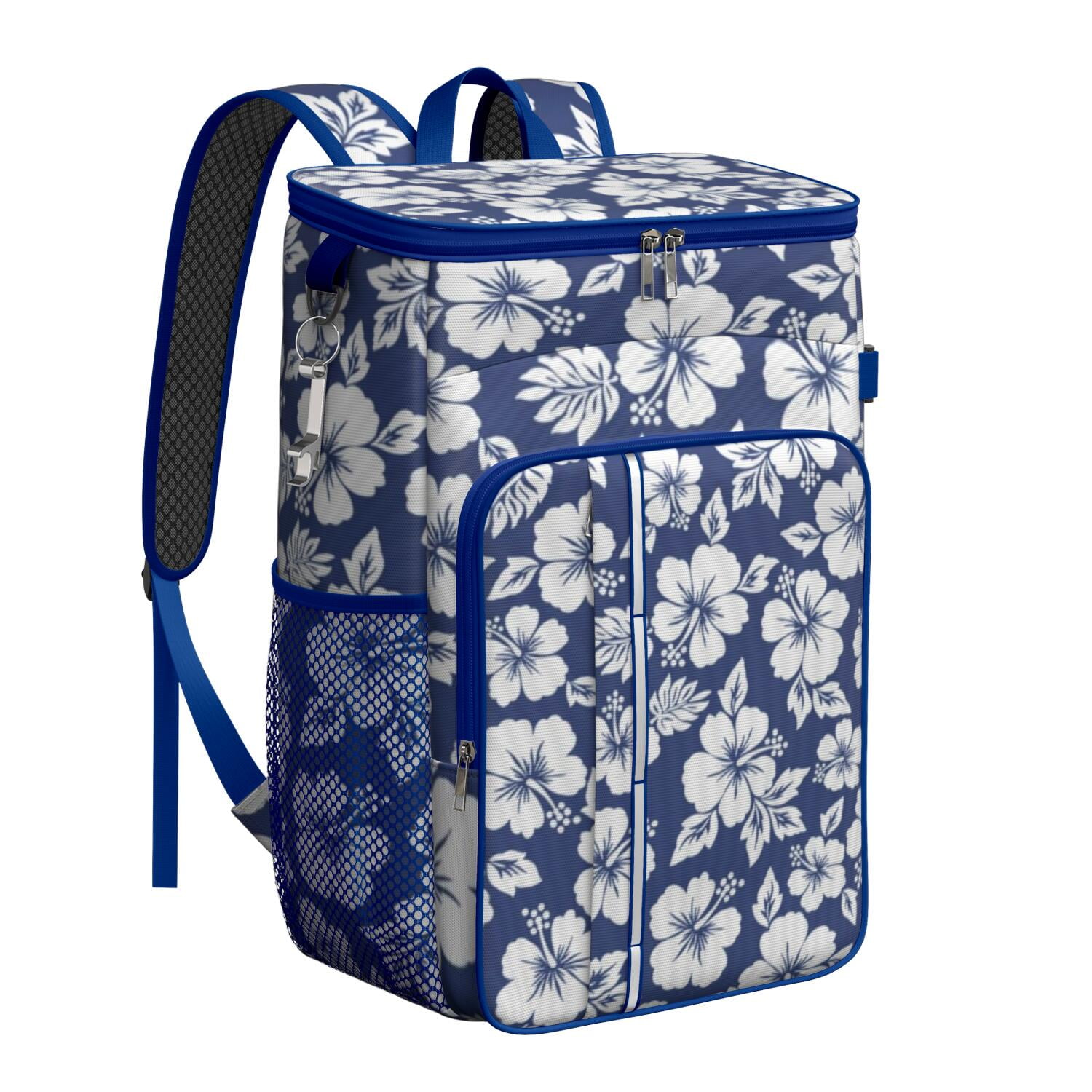 Bloom Print Romantic Floral Backpack Cooler - 20L High Capacity ...