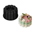 Bloom Ring Bubble Mousse Silicone Mold, Round Geometric Cake Pan for ...