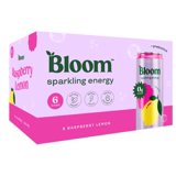 Bloom Sparkling Energy Raspberry Lemon 6pk 12oz Cans - Walmart.com