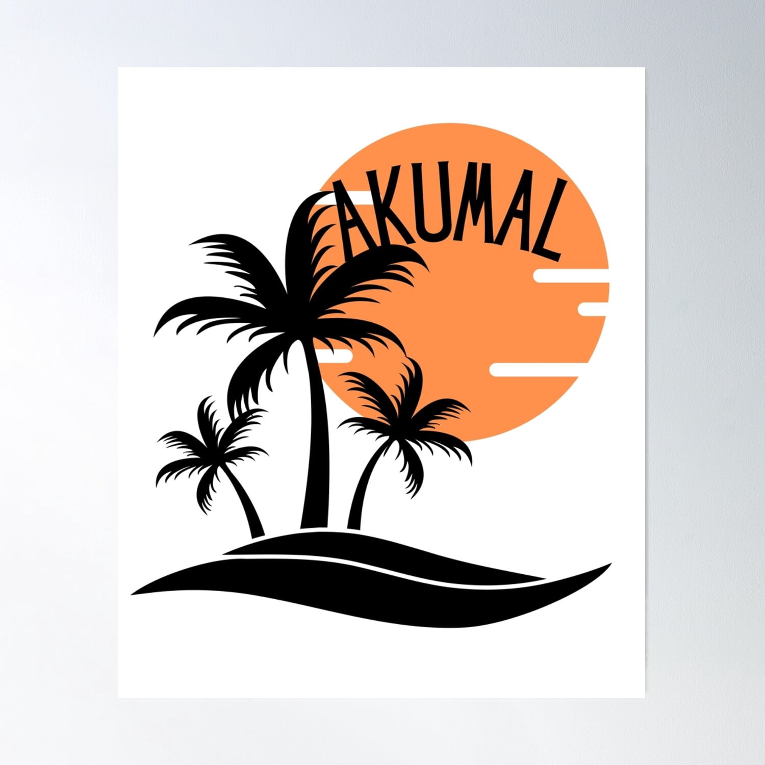 Bloom Theory Akumal, Vacation In Mexico Poster Wall Art, Modern Wall ...