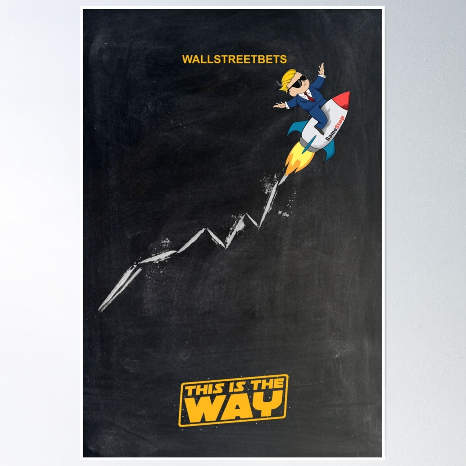 Bloom Theory Amc To The Moon, $Amc,Amc Theatres Poster Wall Art, Modern ...