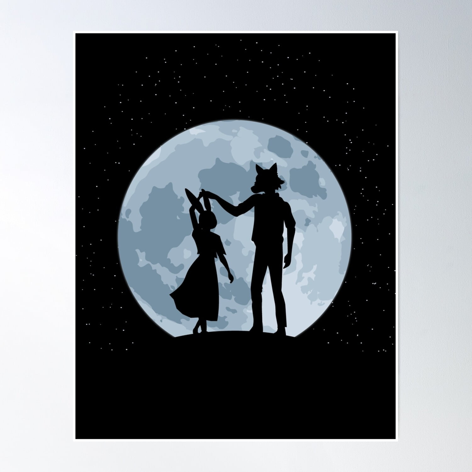 Bloom Theory Beasts Under The Moon Poster Wall Art, Modern Wall Decor ...