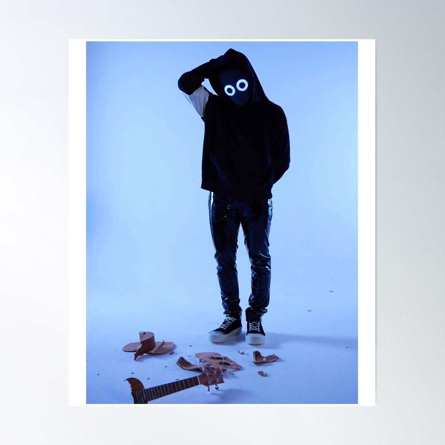 Bloom Theory Boywithuke Broken Uke Poster Wall Art, Modern Wall Decor ...