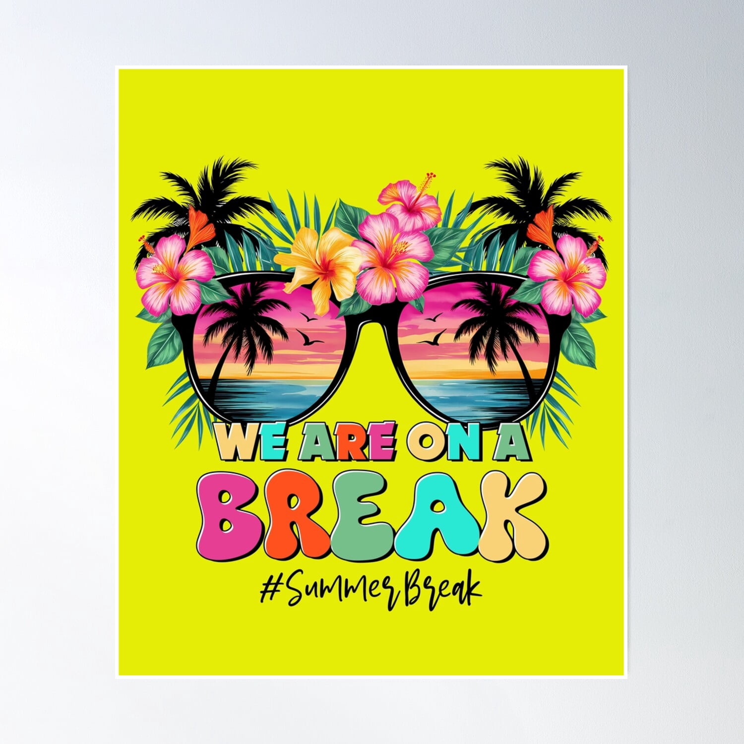 Bloom Theory We Are On A Break, Teacher Off Duty, Teacher, Summer Break ...
