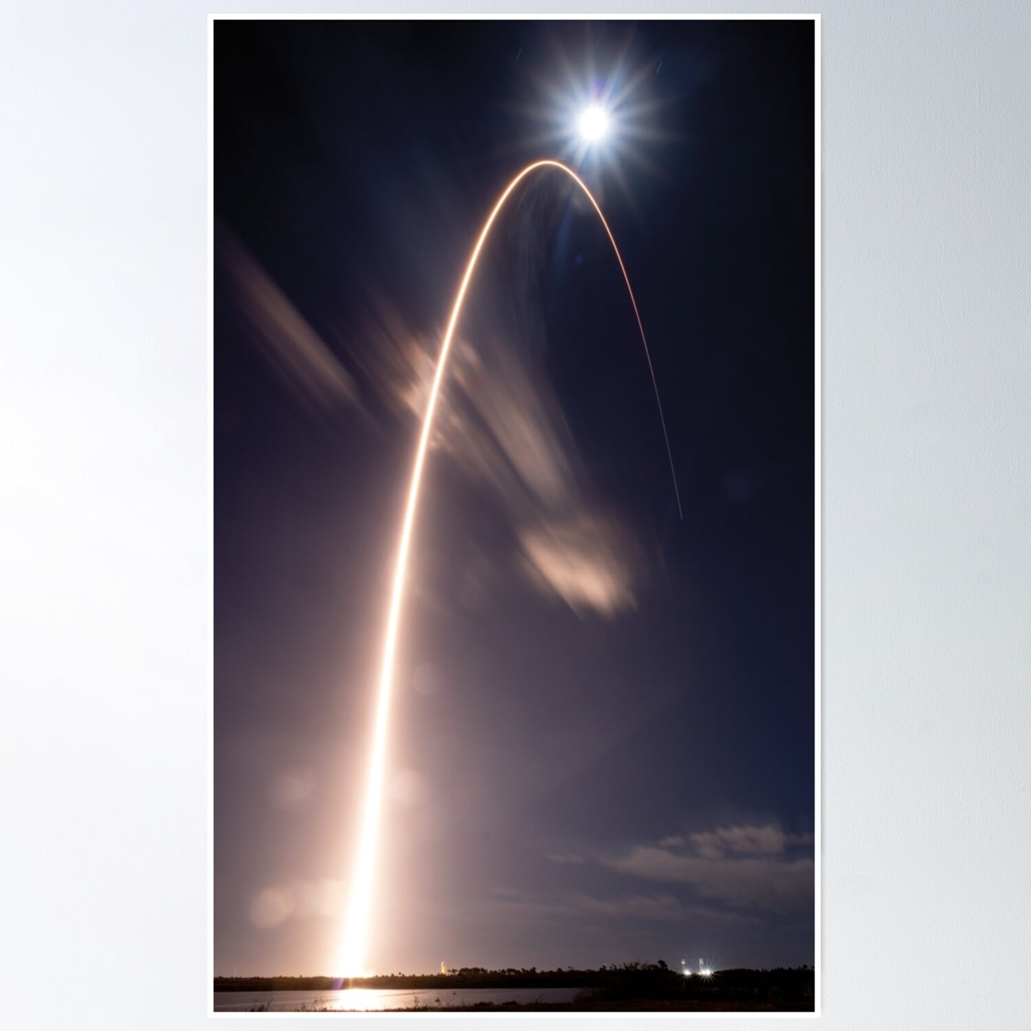 Bloom Theory Esa Solar Orbiter Launch Poster Wall Art, Modern Wall ...