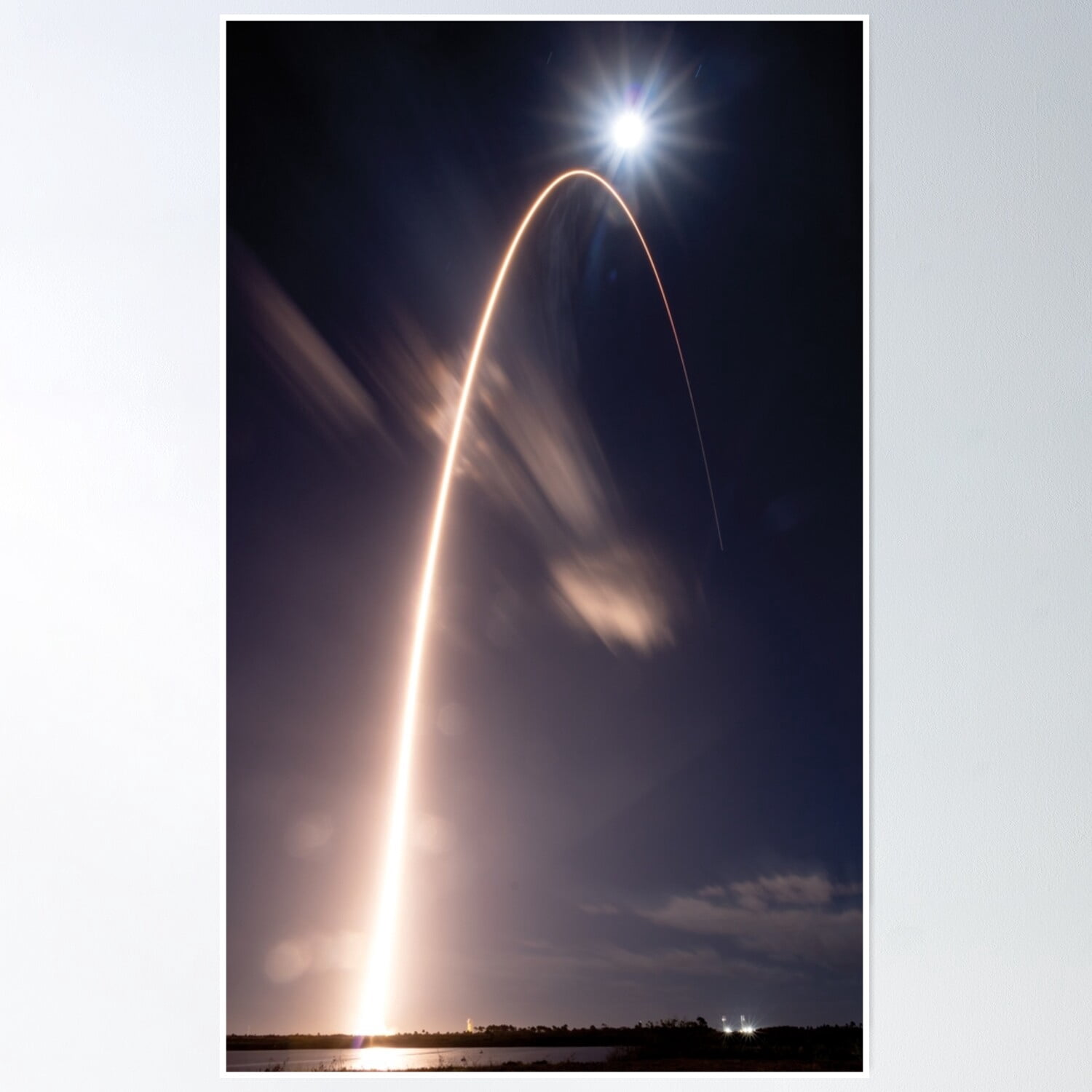 Bloom Theory Esa Solar Orbiter Launch Poster Wall Art, Modern Wall ...