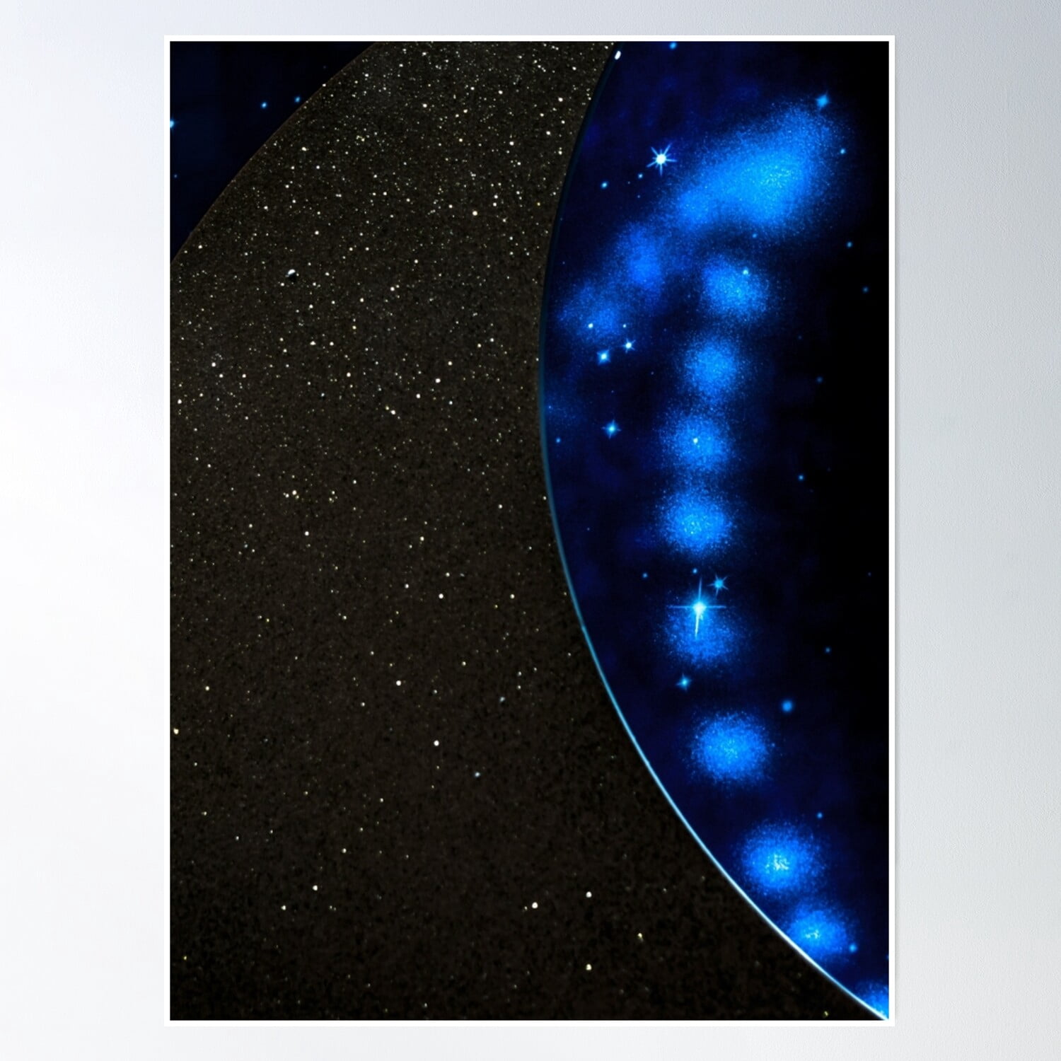 Bloom Theory Goodnight Moon Poster Wall Art, Modern Wall Decor, 16x24 ...
