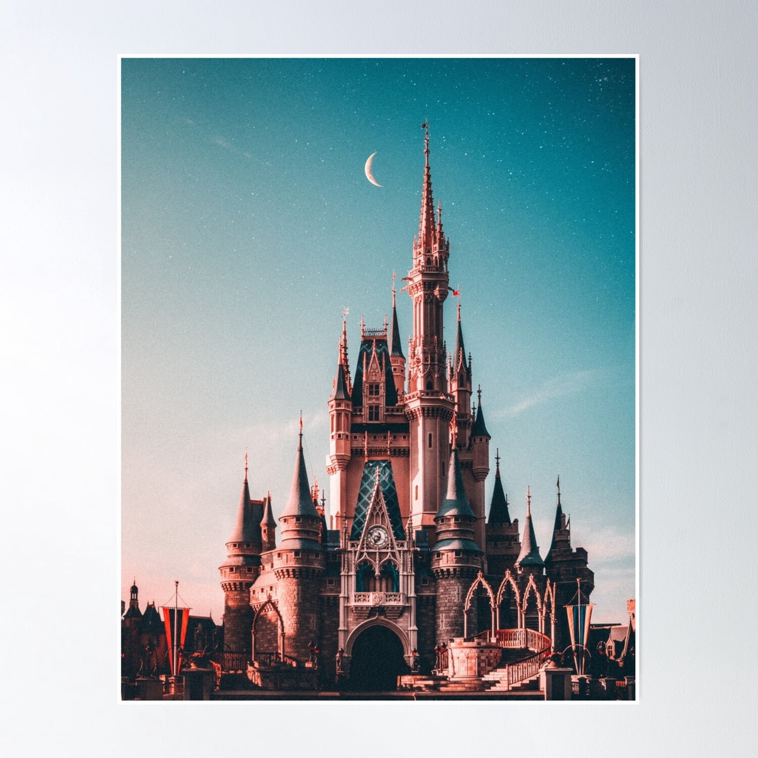 Bloom Theory Magic Castle, Happiest Place On Earth! Poster Wall Art ...