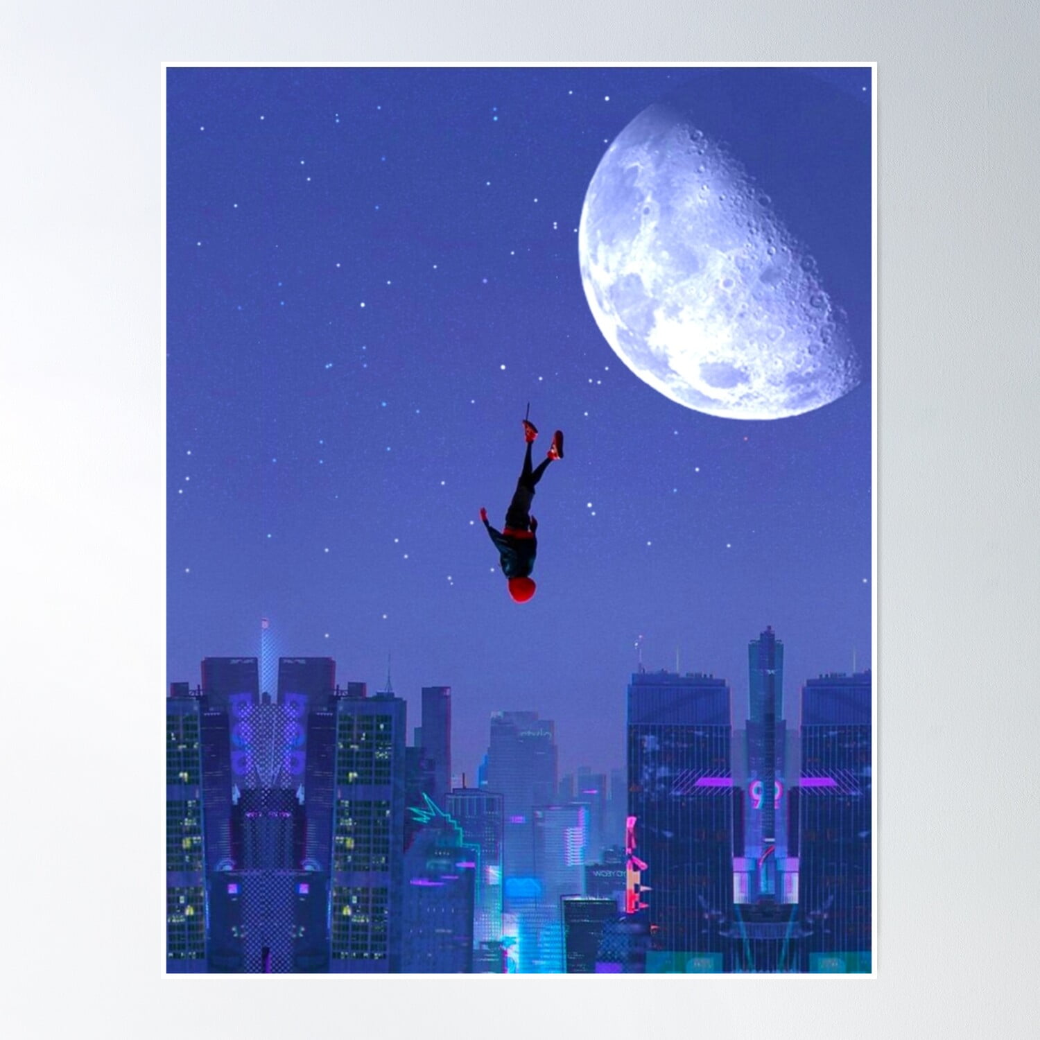 Bloom Theory Miles Leap Of Faith Poster Wall Art, Modern Wall Decor ...