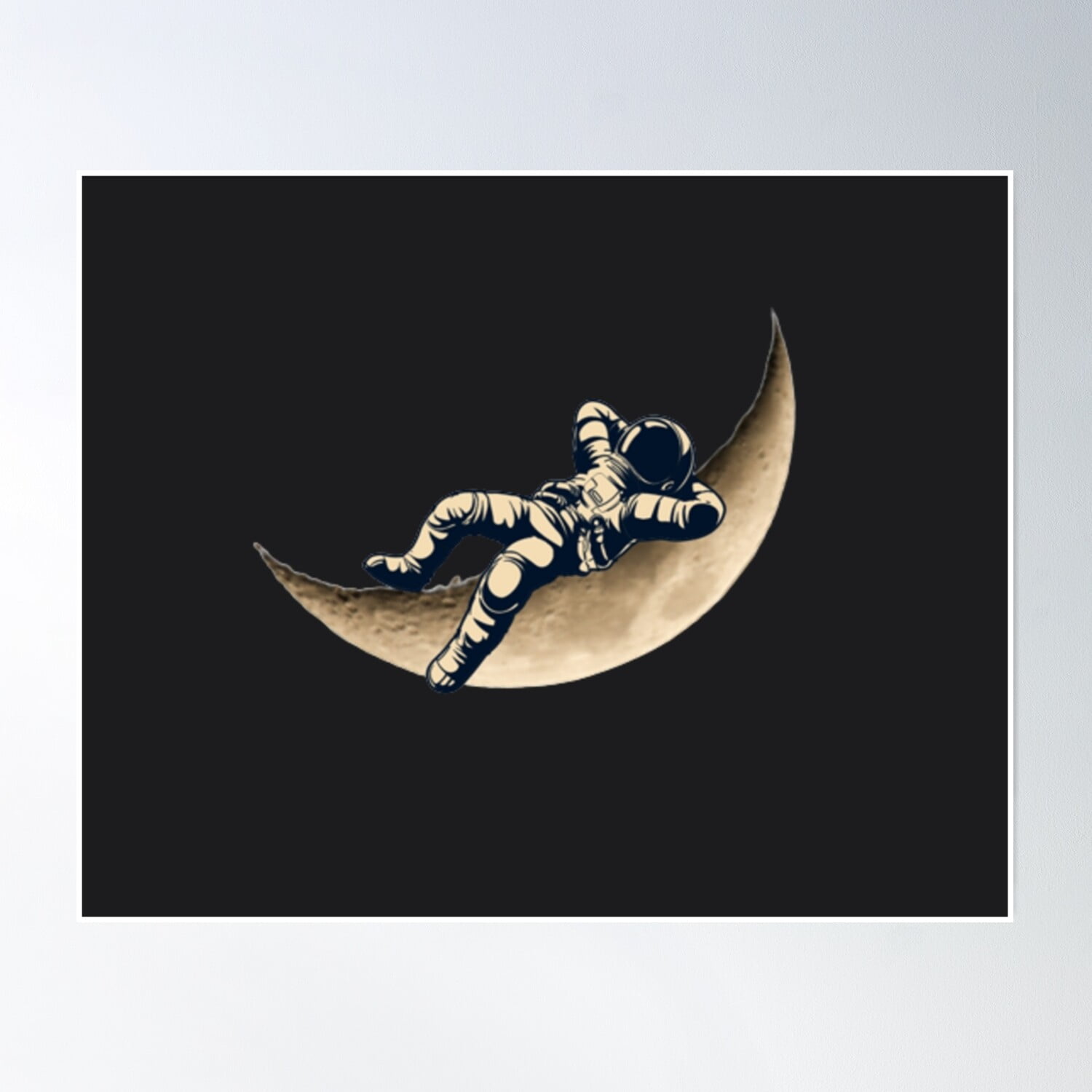 Bloom Theory Moon Sticker,Astronaut,Space,Stars,Nlo Poster Wall Art ...