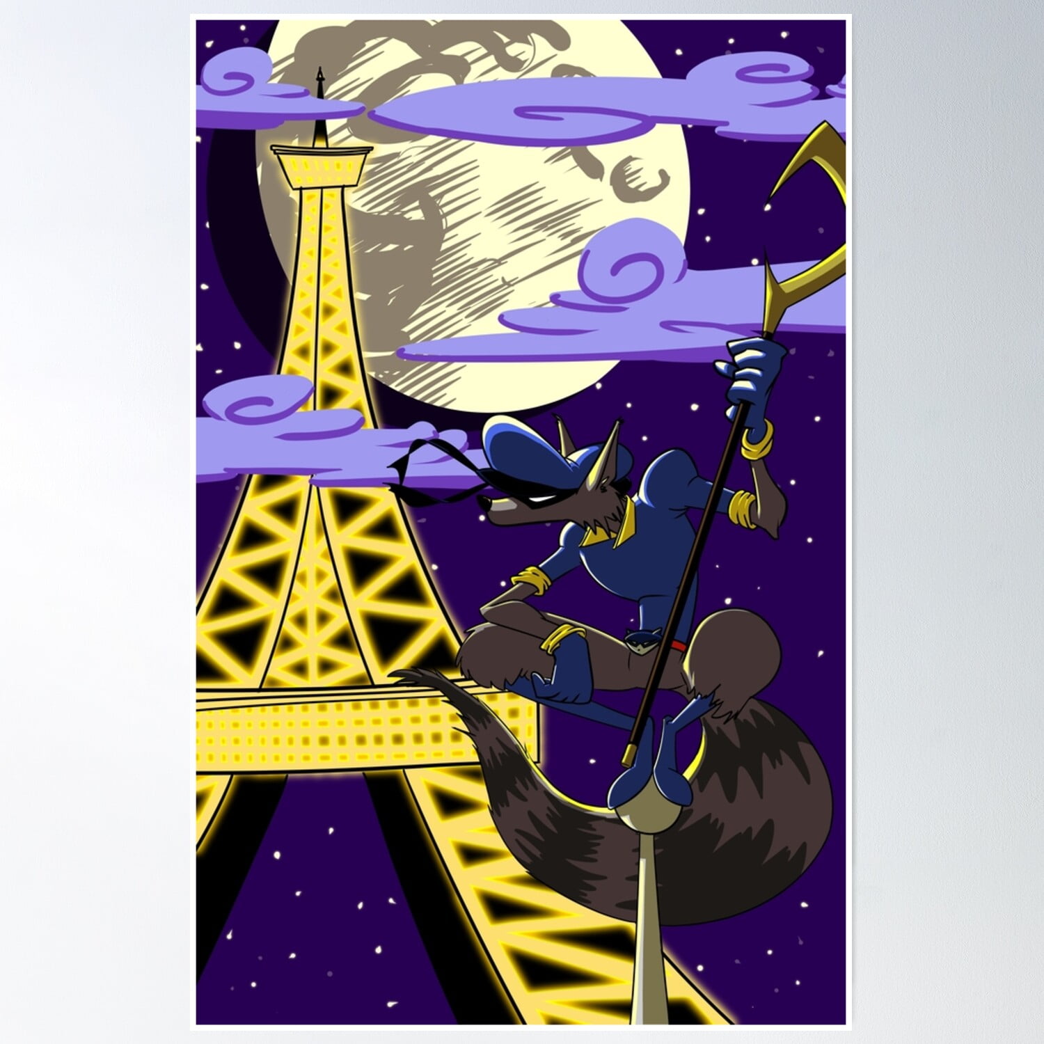 Bloom Theory Parisian Theif Poster Wall Art, Modern Wall Decor, 24x36 ...