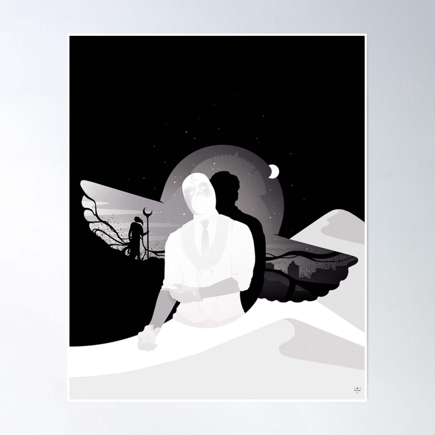 Bloom Theory Steven Grant Poster Wall Art, Modern Wall Decor, 12x18 ...