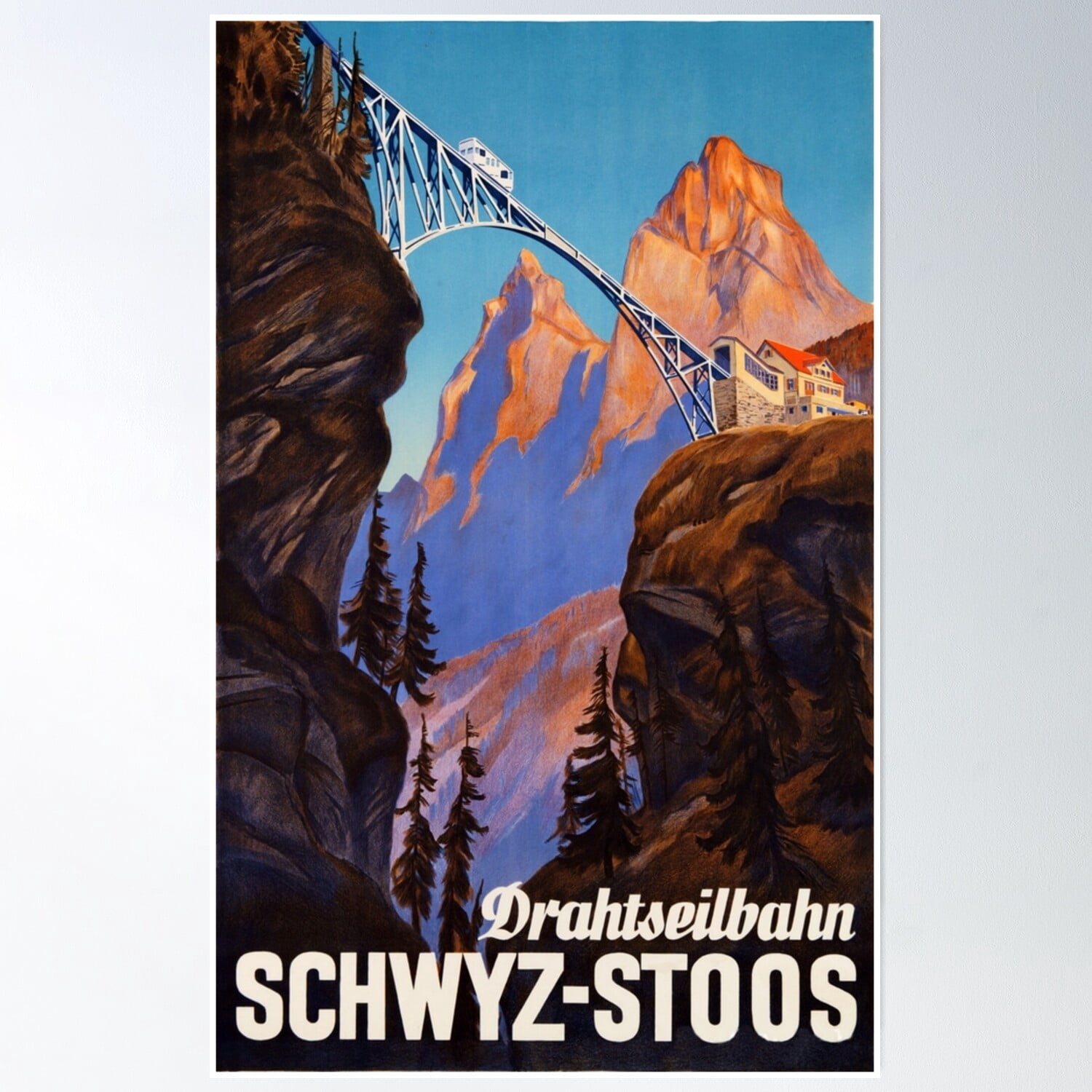 Bloom Theory " Switzerland: 2022/Today Schwyz - Schwyz Stoos Cable Car ...