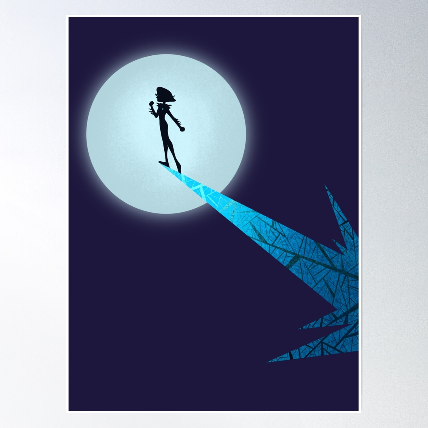 Bloom Theory Tangled The Series Moon Cassandra Poster Wall Art, Modern ...