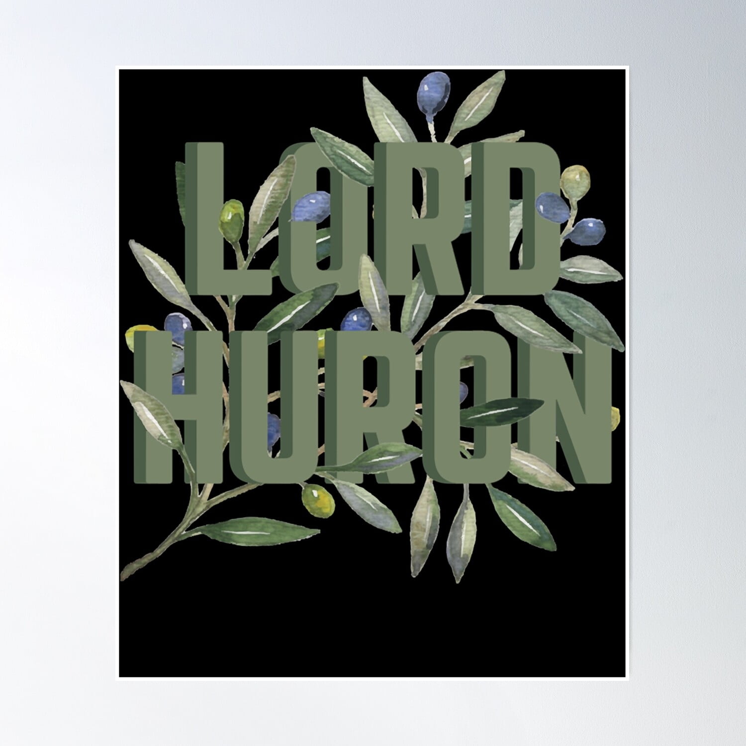 Bloom Theory The Best Man Woman Lord Huron Olive Branch Illustration ...