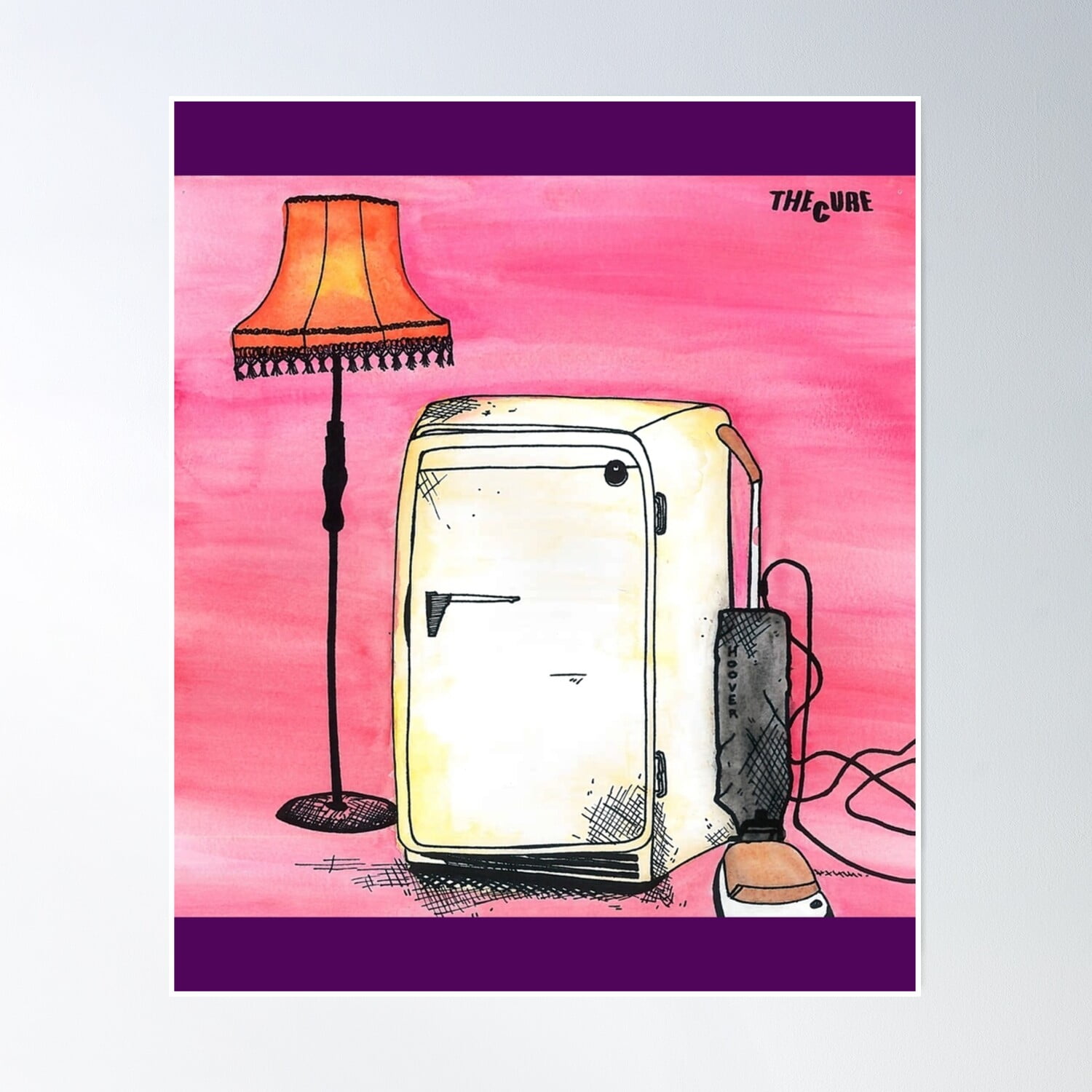 Bloom Theory Three Imaginary Boys Illustrated Art Board Print Poster ...