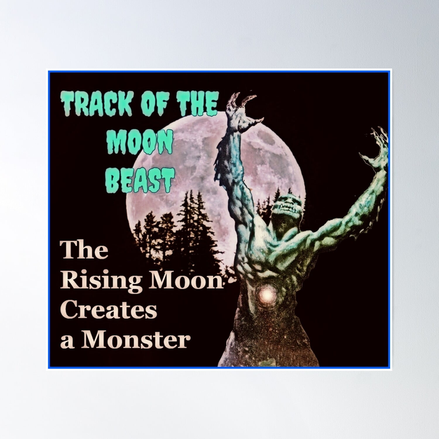 Bloom Theory Track Of The Moon Beast Poster Wall Art, Modern Wall Decor ...
