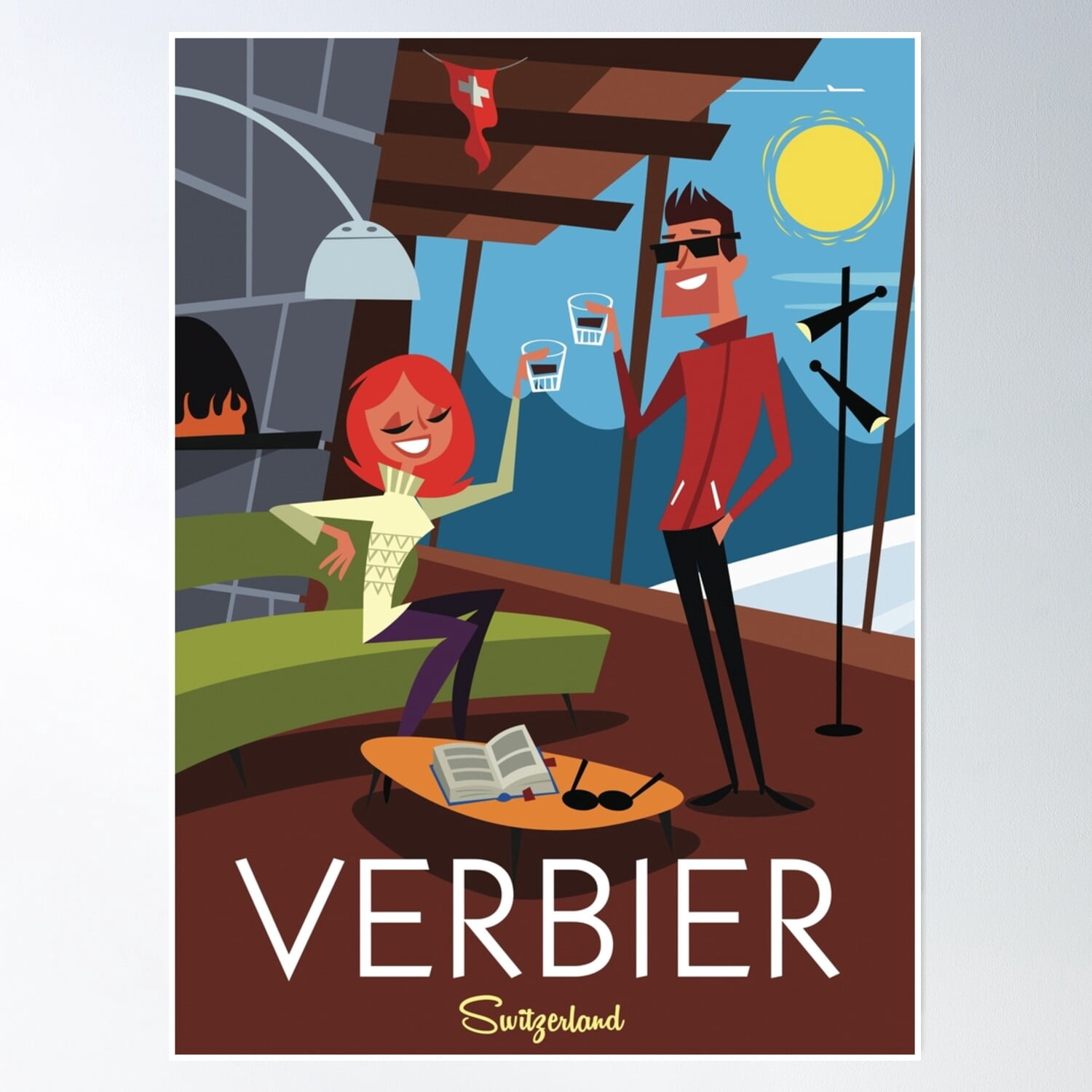 Bloom Theory Verbier Poster Wall Art, Modern Wall Decor, 24x36 UNFRAMED ...