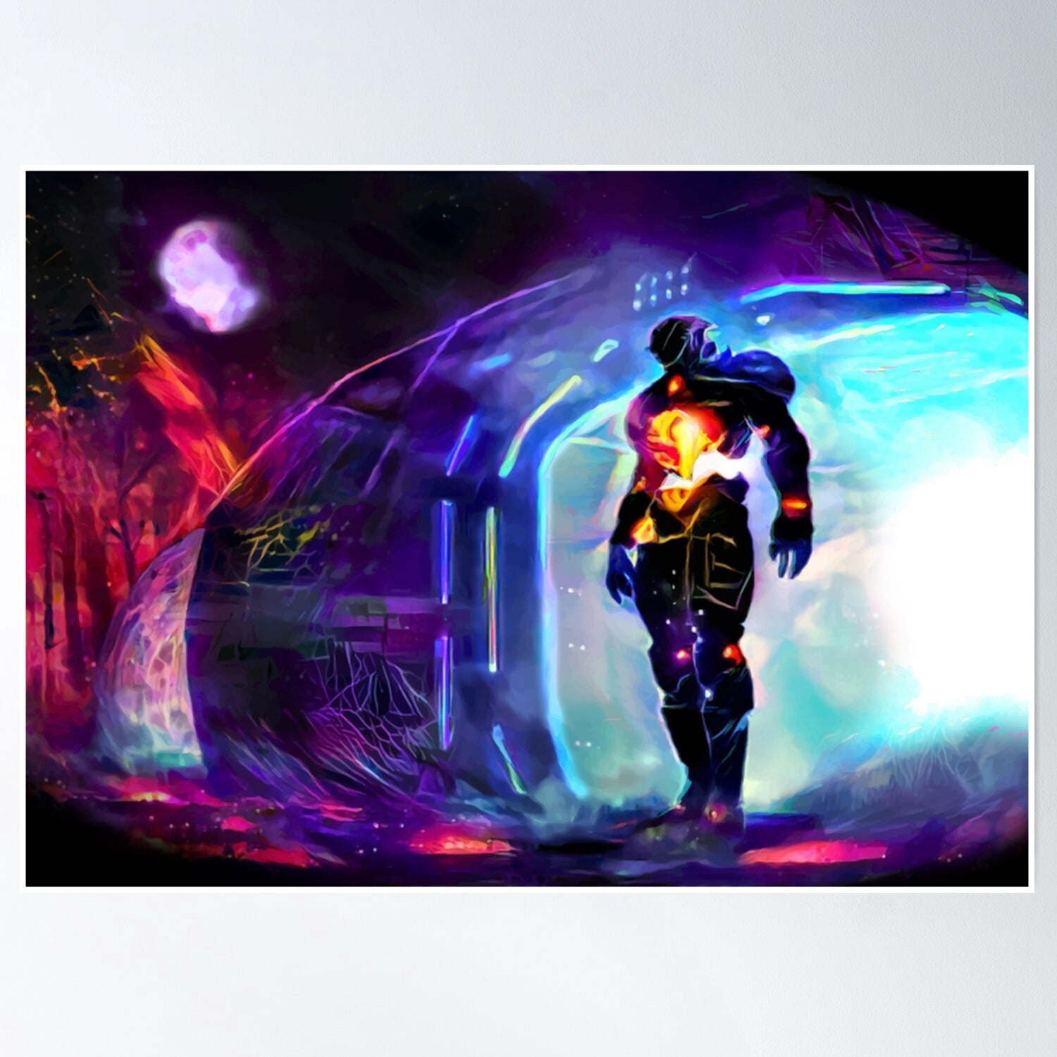 Bloom Theory Xcom Enemy Within Poster Wall Art, Modern Wall Decor ...