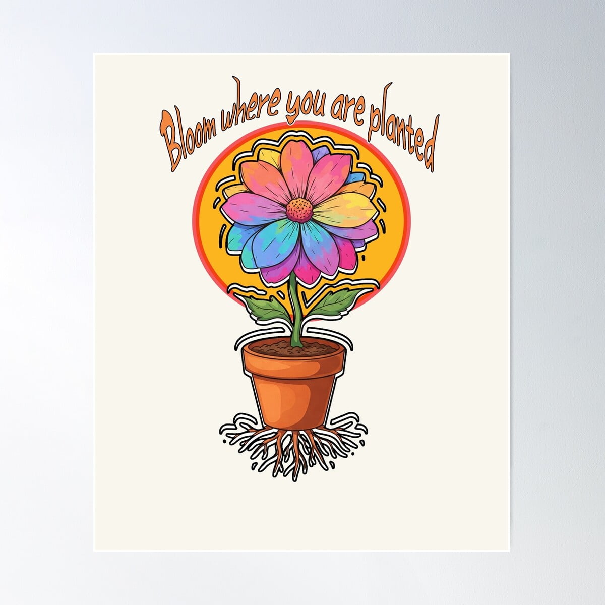 Bloom Where You Are Planted Â€“ Inspirational Growth & Resilience ...