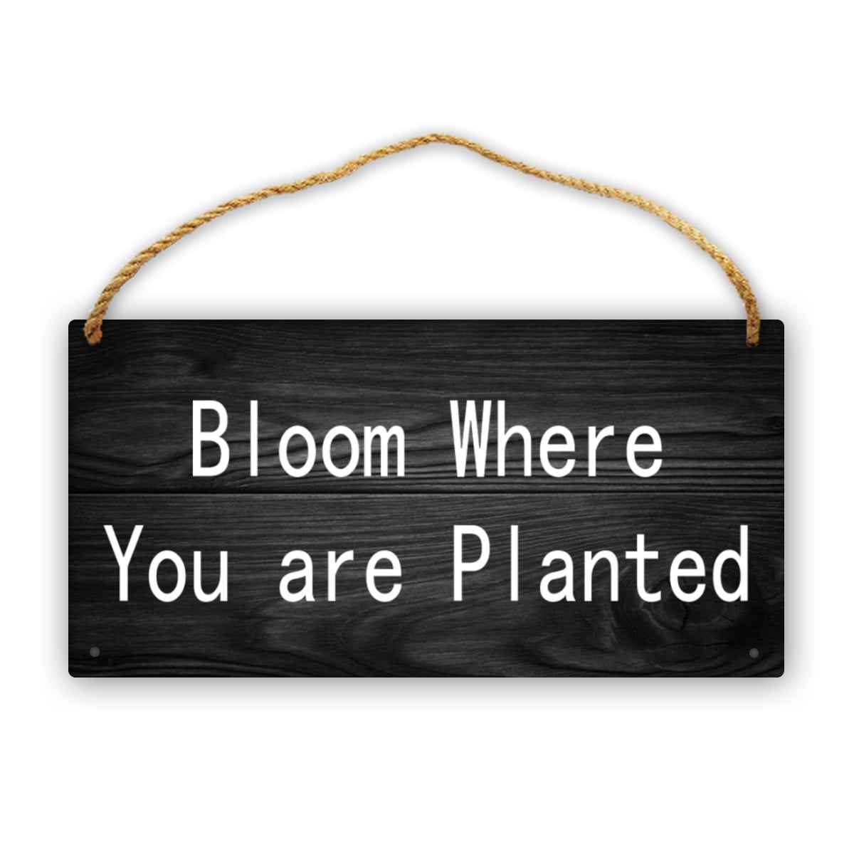 Bloom Where You Are Planted Interesting Signs, Hang Wooden Signs, Used ...