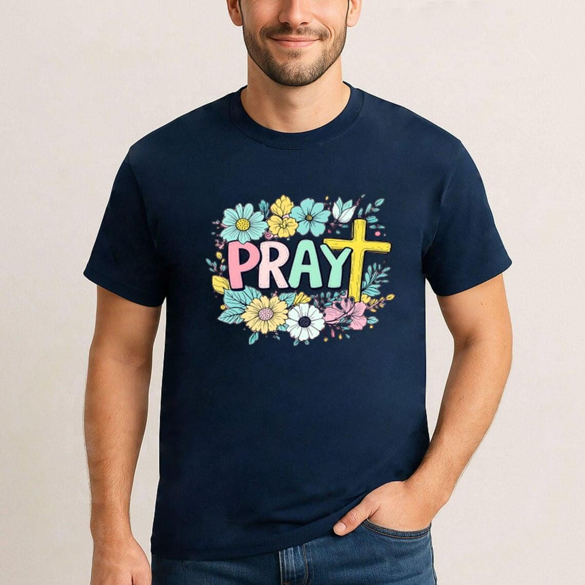 Bloom With Faith T-shirt with Bible Verse and Floral Christian Energy, for men & women, up to ...